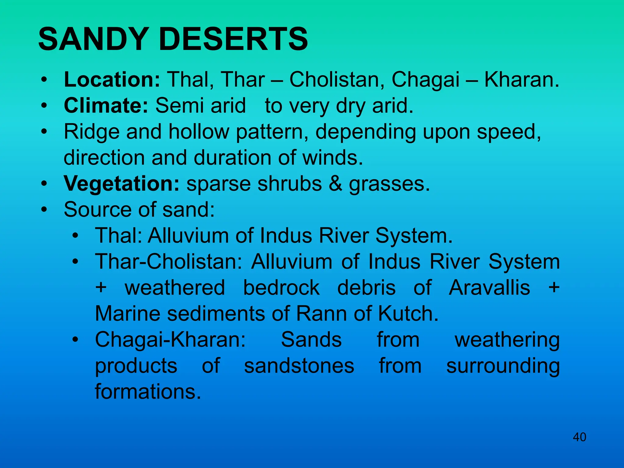 Landforms and Soils of Pakistan (Nadeem Ahmed).ppt