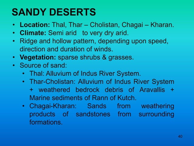 Landforms and Soils of Pakistan (Nadeem Ahmed).ppt | Geography | Science