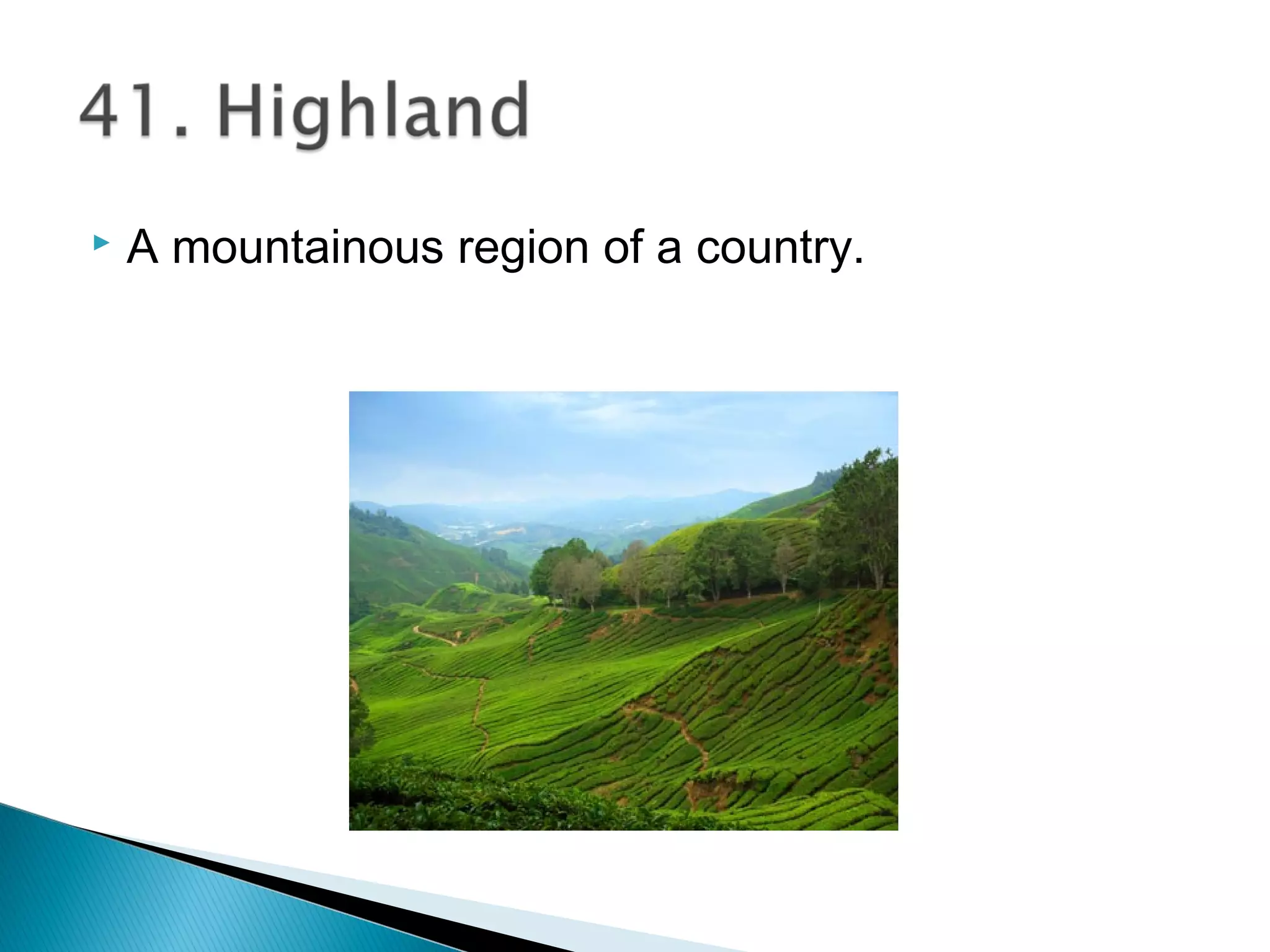 Landforms and water bodies | PPT | Geography | Science
