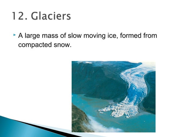 Landforms and water bodies | PPT | Geography | Science