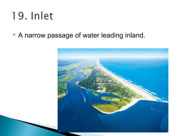 Landforms and water bodies | PPT | Geography | Science