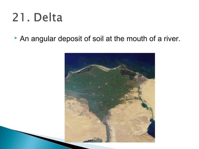 Landforms and water bodies | PPT | Geography | Science