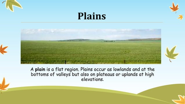 Landforms and Waterforms | PPTX | Geography | Science