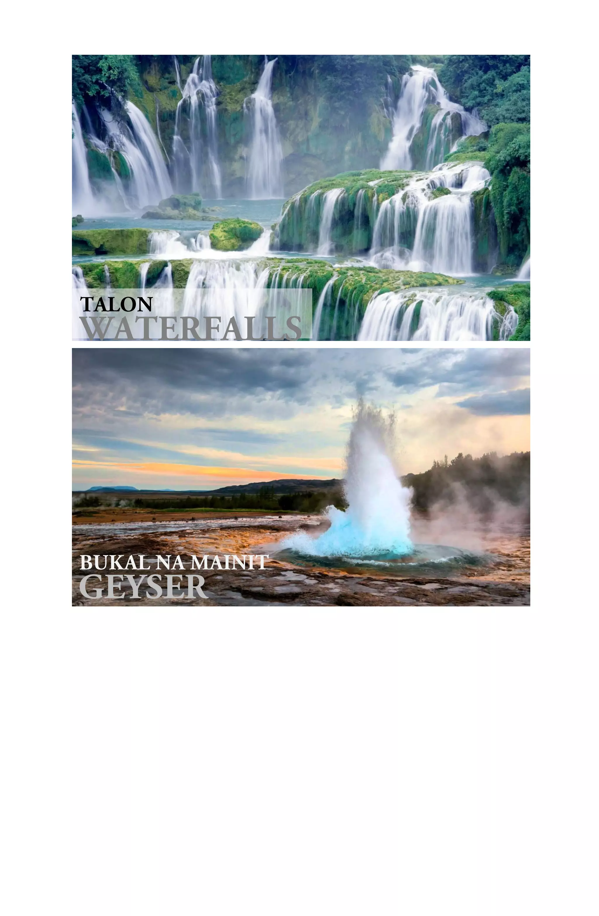 Landforms and water forms | PDF