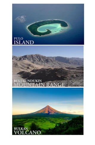 Landforms and water forms | PDF