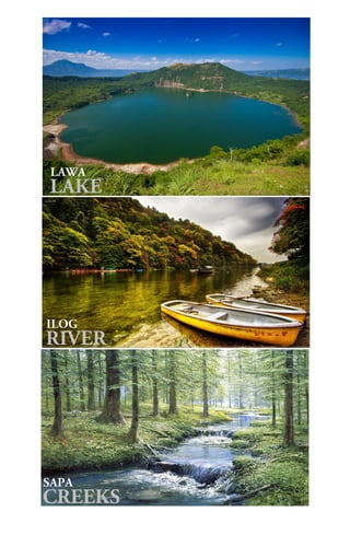 Landforms and water forms | PDF