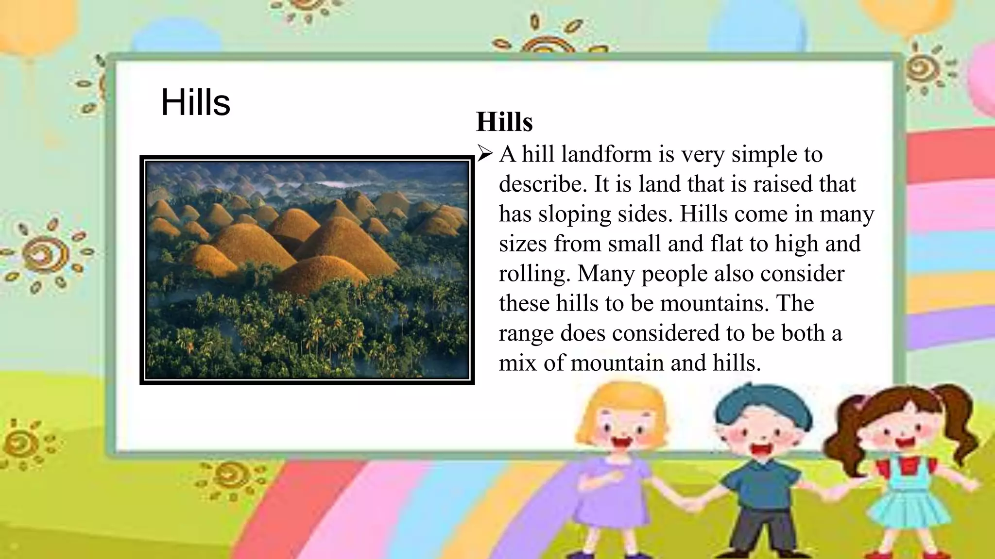 Land forms and water forms in the Philippines | PPTX