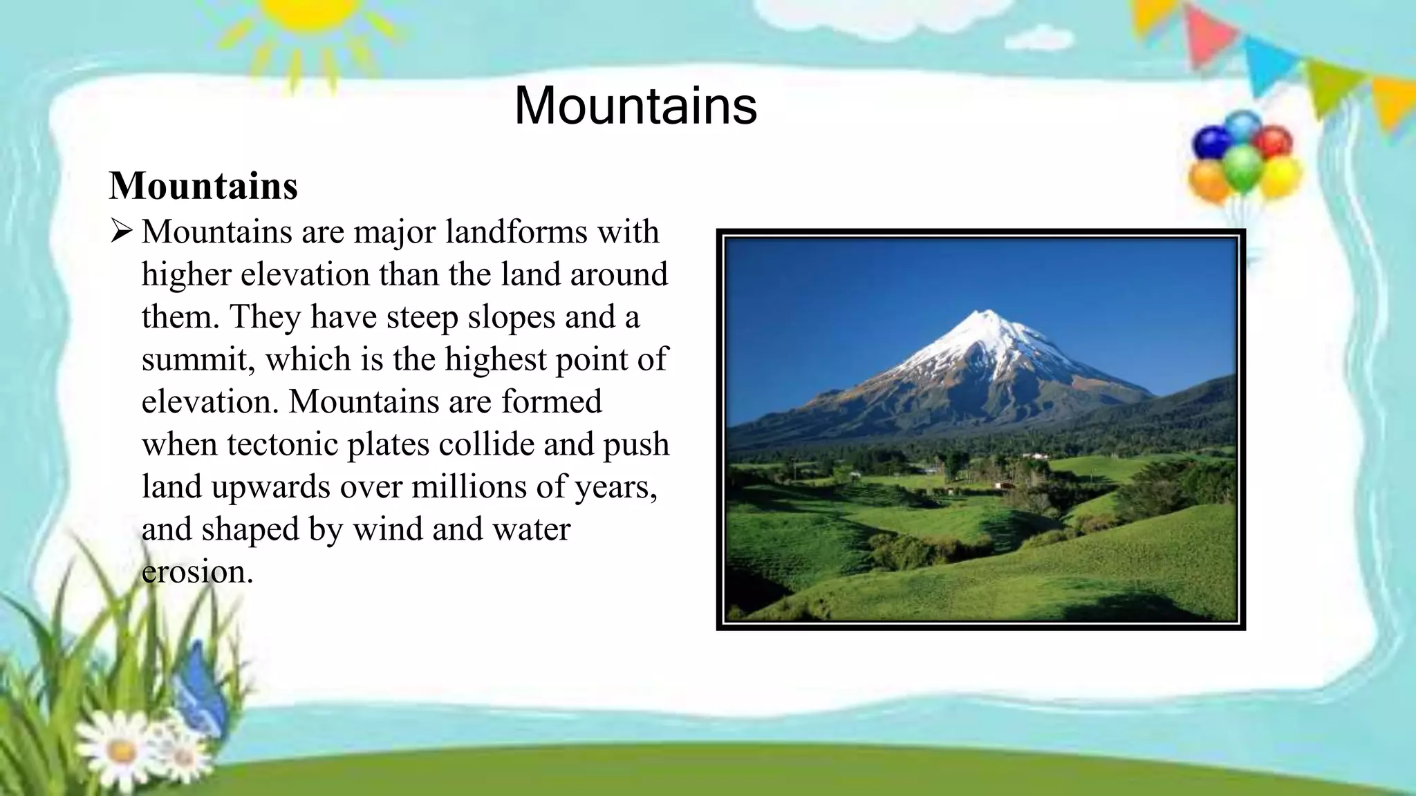 Land forms and water forms in the Philippines | PPTX