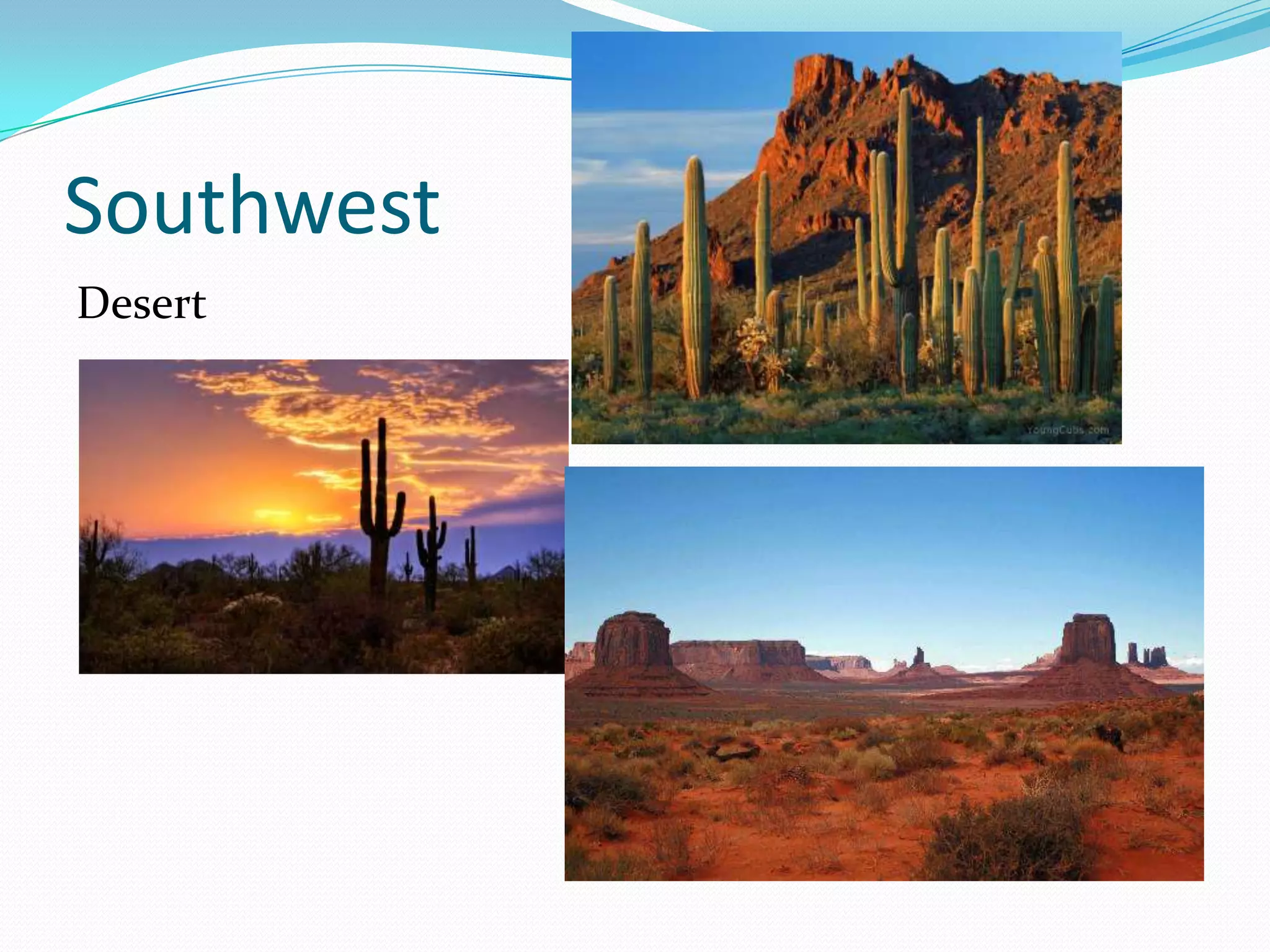 Landforms and waterways of the united states regions | PPTX