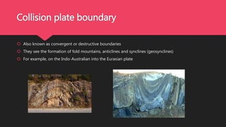 Landforms associated with types of plate boundary | PPTX