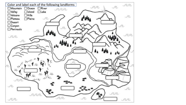 landforms color exercise.ppt