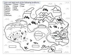landforms color exercise.ppt