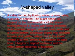 Landforms created by a river | PPT