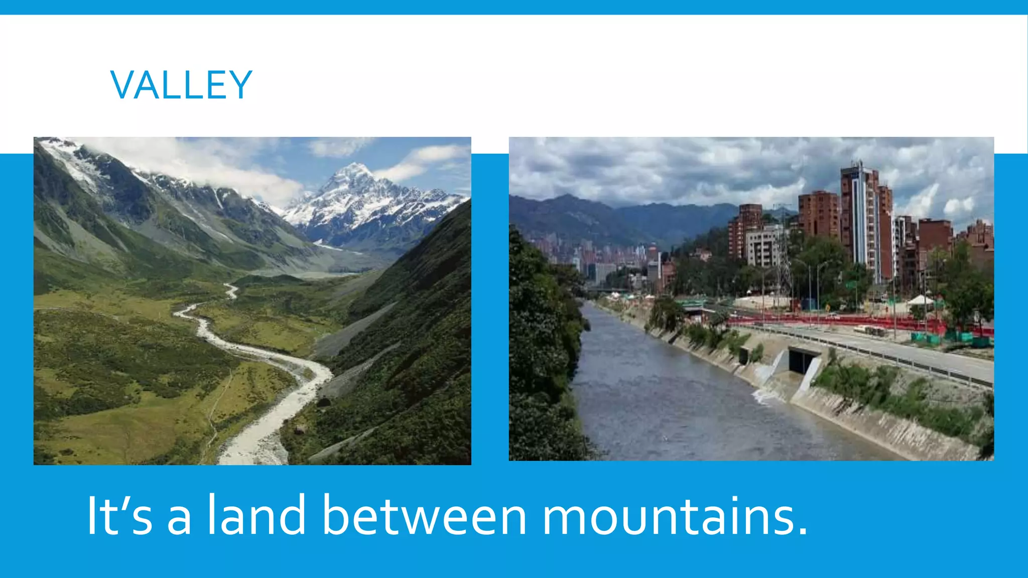 Landforms' descriptions | PPTX