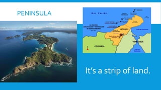 Landforms' descriptions | PPTX