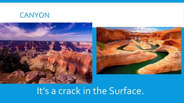 Landforms' descriptions | PPT