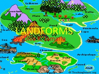 Landforms diva jamaria | PPTX