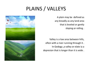 Landforms diva jamaria | PPTX