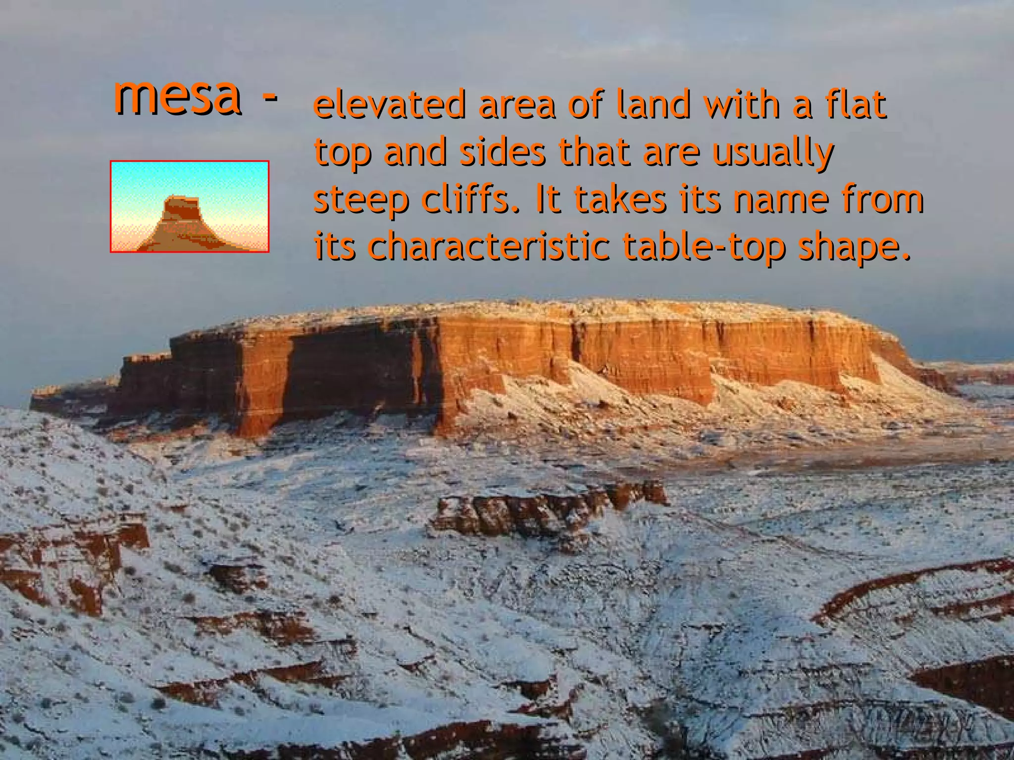 Landforms and Bodies of Water | PPT