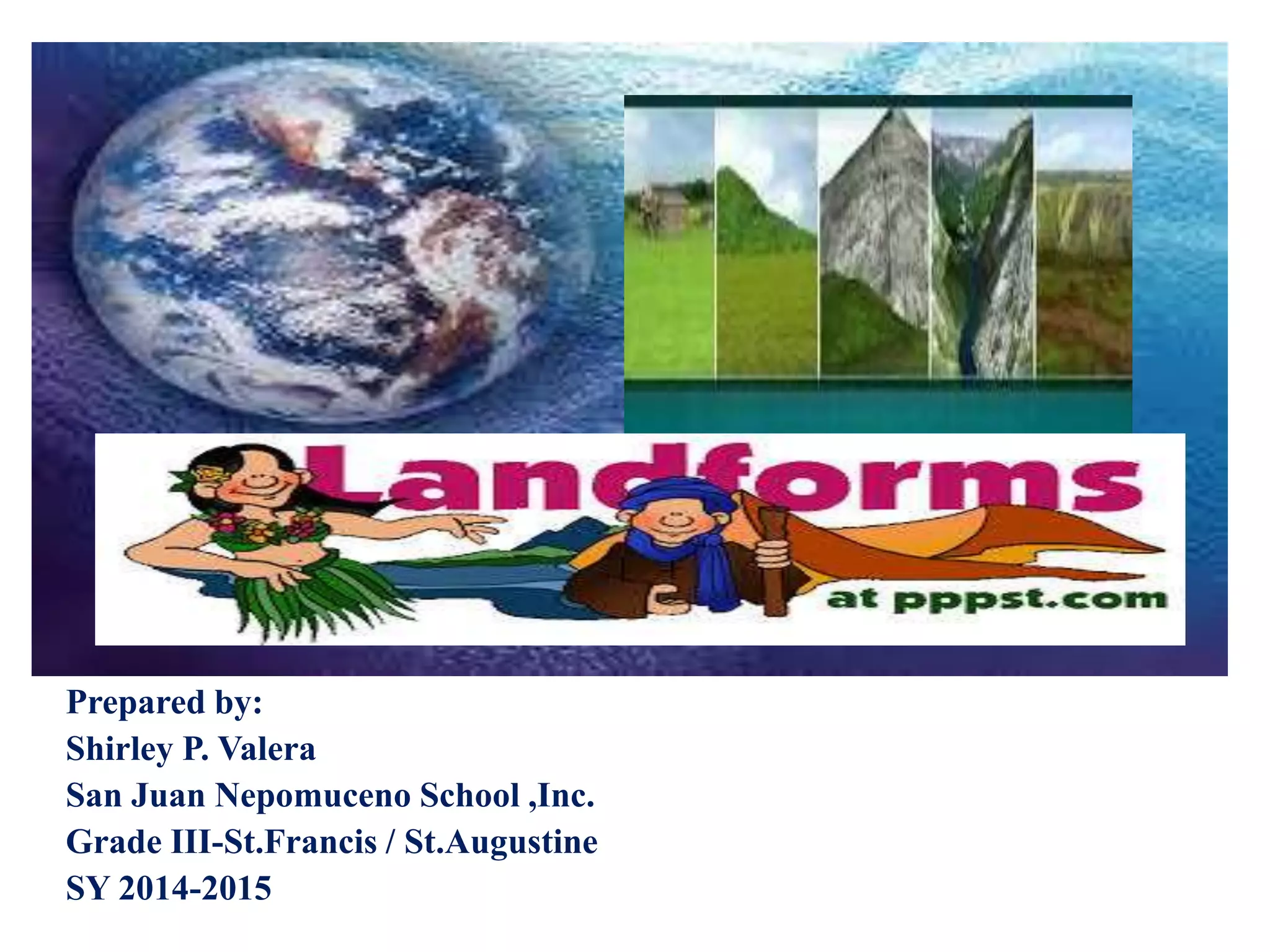 Landforms gr3 | PPTX