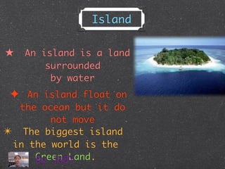 Landforms keynote gr. 4 2011 | PPT