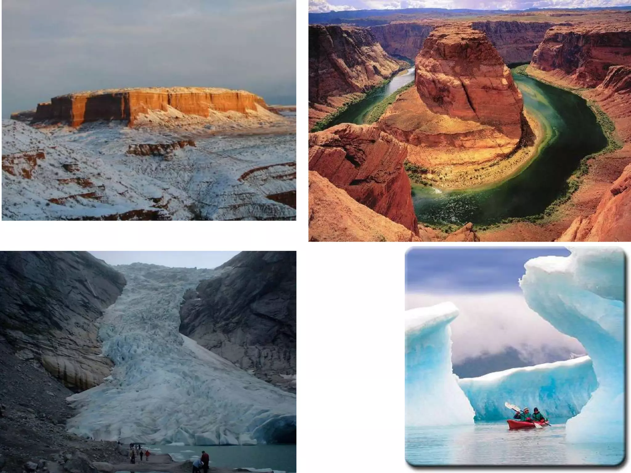 Landforms Lab: Identify the forces that created the land and water ...