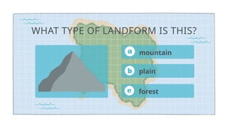 Landforms Map Science Game Presentation in Pastel Fun Style.pptx
