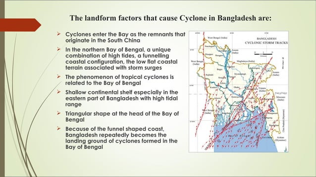 Landforms of bangladesh and their relation to natural hazards | PPT ...