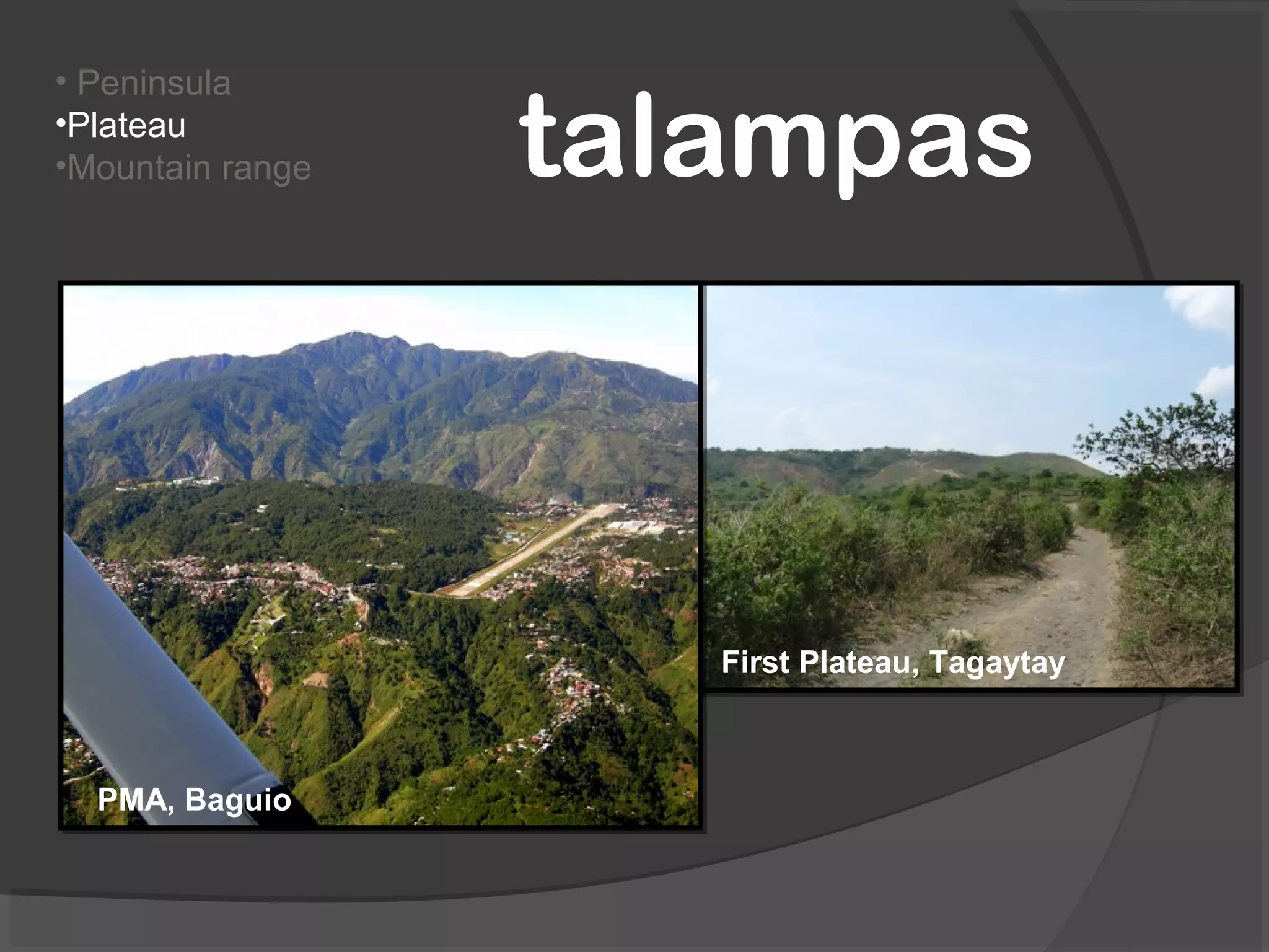 Land forms of the Philippines - Grade 1-2 | PPT