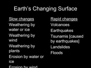 Landforms on earth | PPT