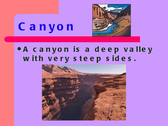 Landforms ppt | PPT | Geography | Science