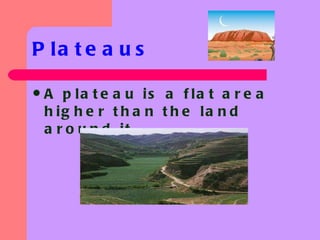 Landforms ppt | PPT