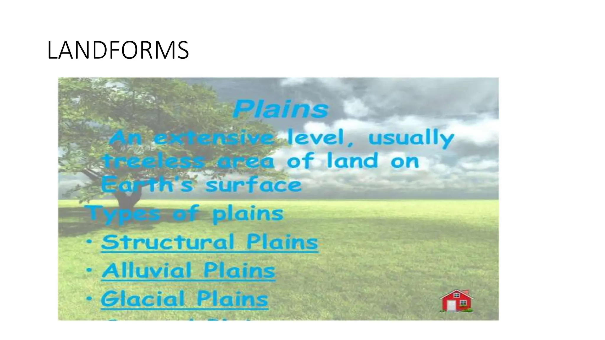 LANDFORMS Geography project class 10 PPT.pptx
