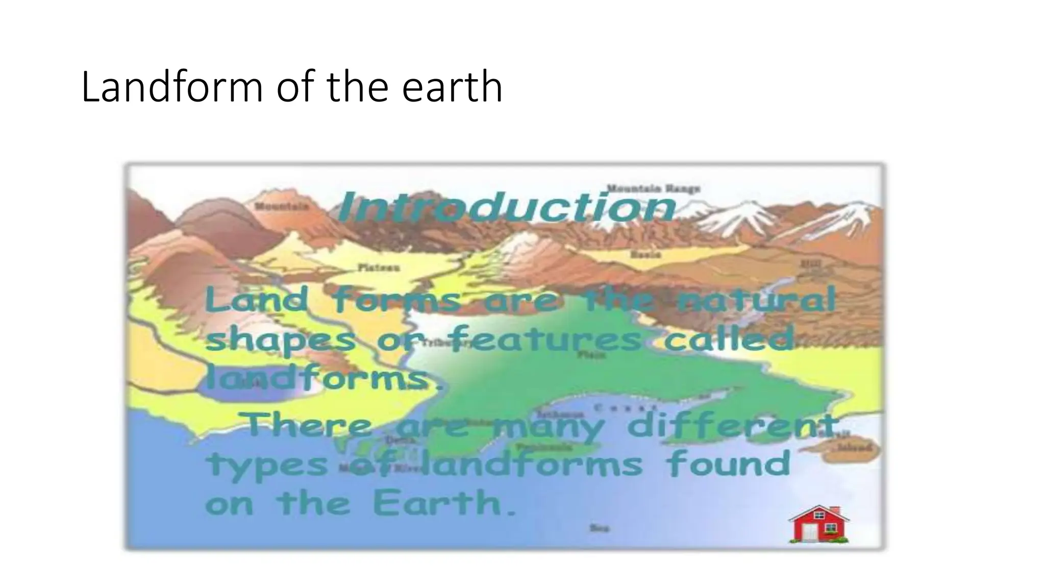 LANDFORMS Geography project class 10 PPT.pptx