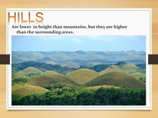 Landforms | PPTX | Geography | Science