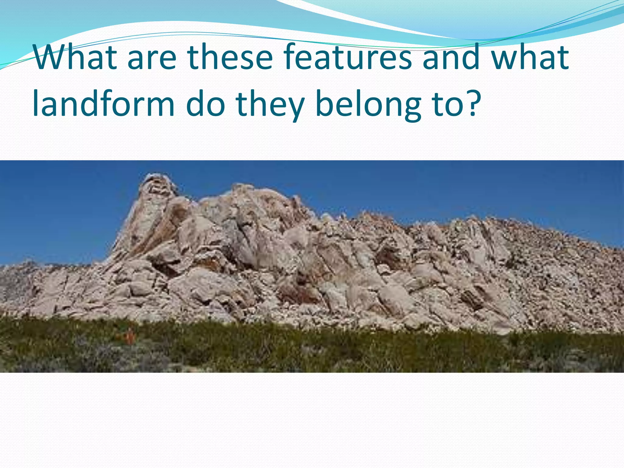Landforms unit 11 | PPTX