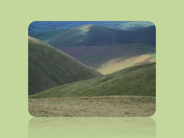 Landforms valleys spurs | PPSX