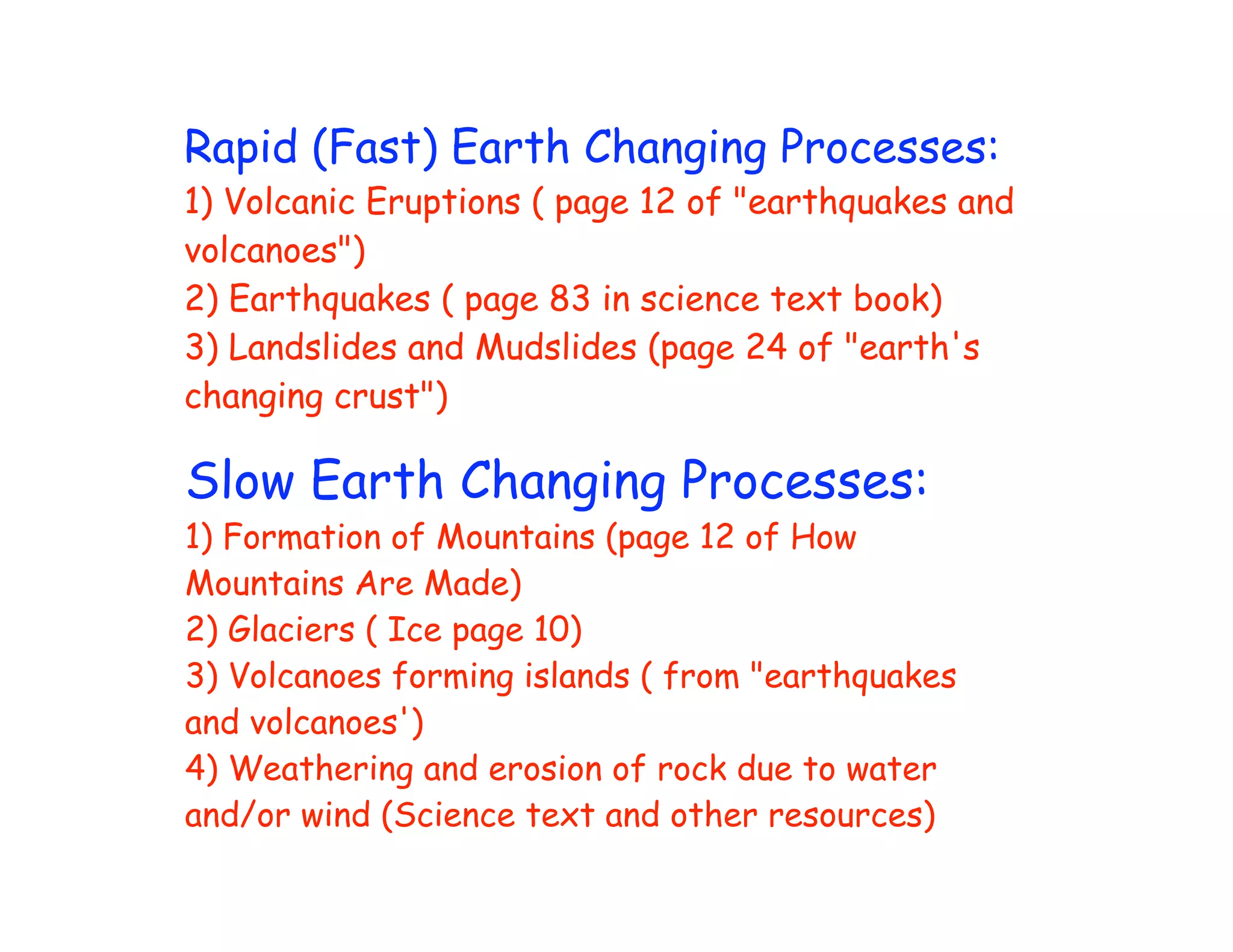 Landforms vocab guide | PPT
