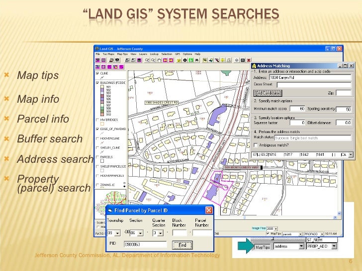 Land GIS System Presentation for Techology Day