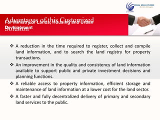 Solution for Land Information Management System | PPTX