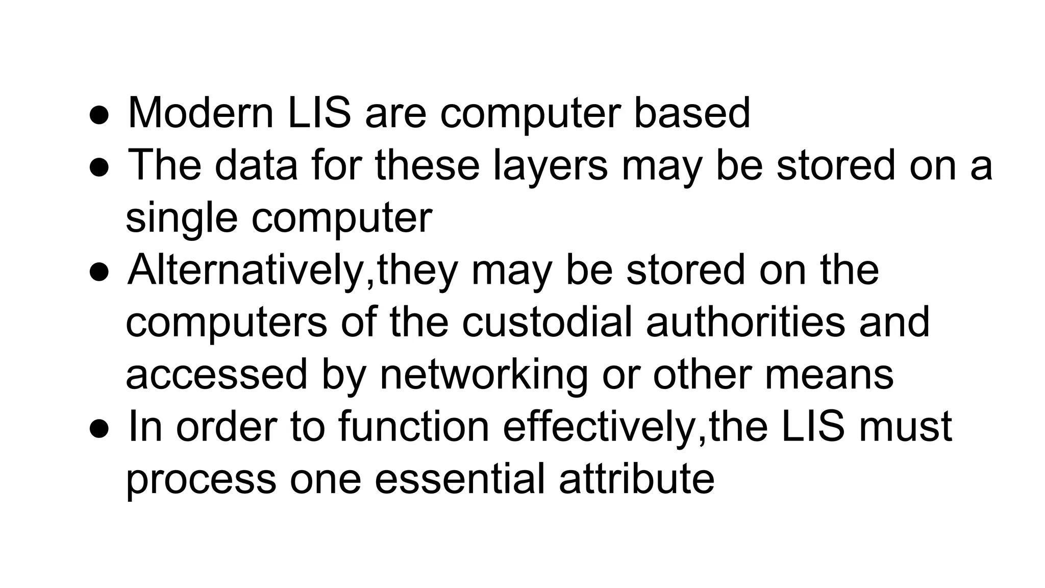Land Information System | PPTX