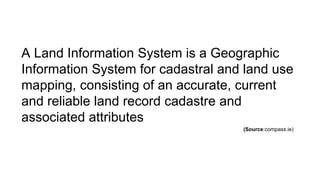 Land Information System | PPTX