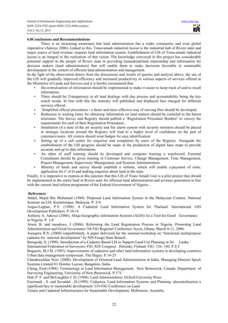 Land information system for efficient lands administration and revenue generation | PDF