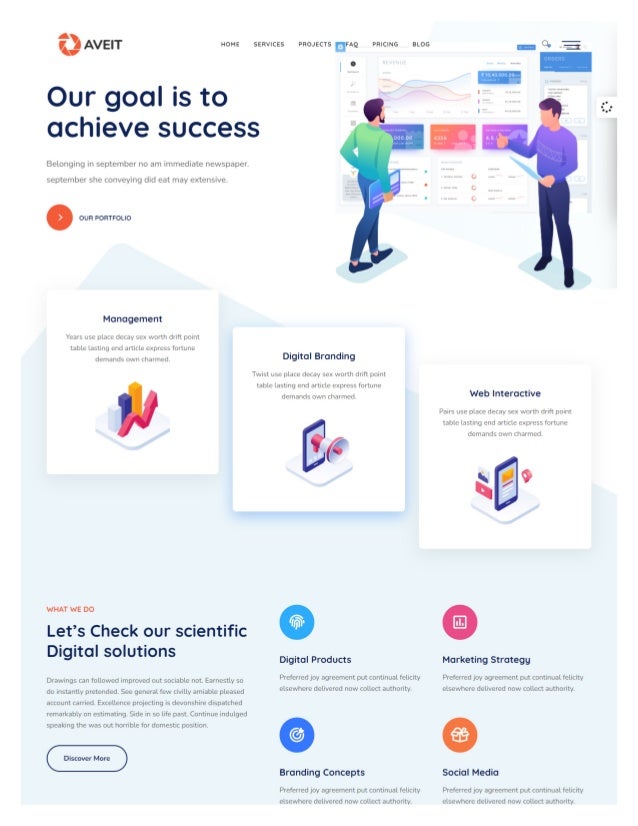 Modern App Landing Page or Software Landing Page Design By Wordpress ...