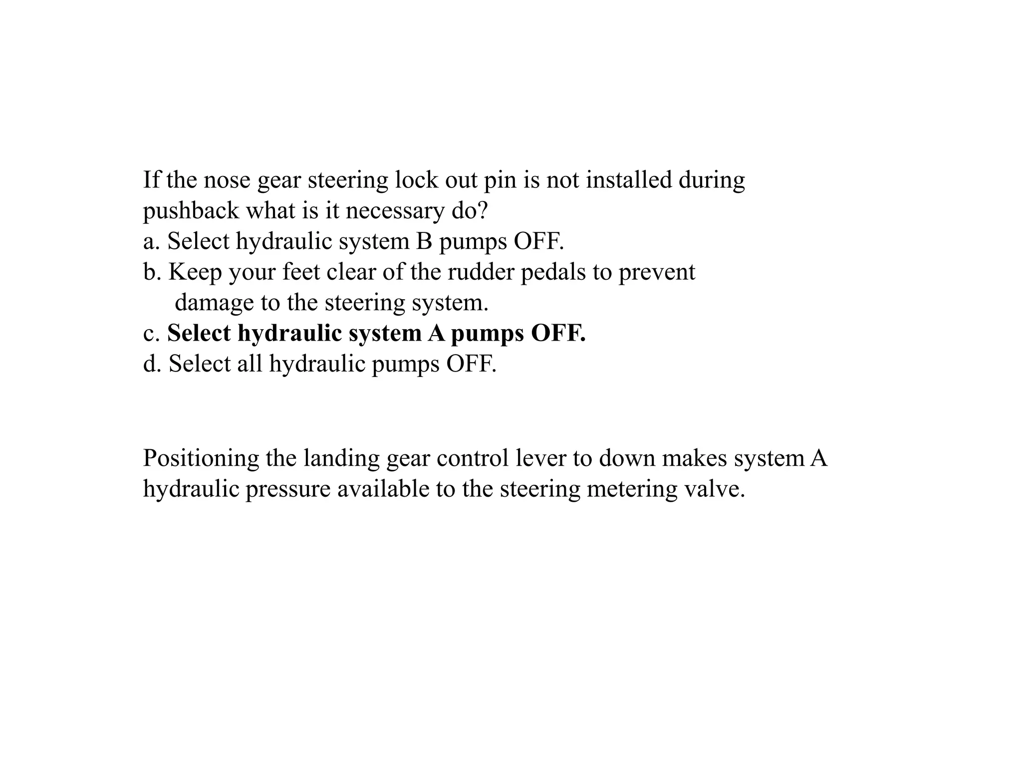 B737 NG Landing gear | PPTX