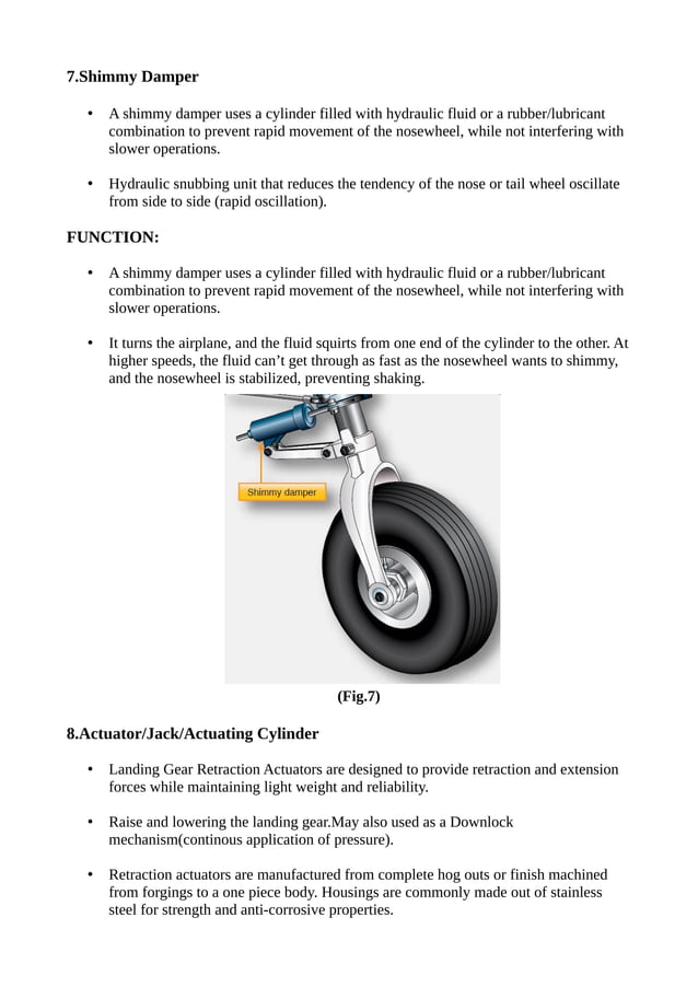 Landing gear | PDF