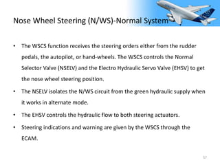 Landing gear system of the Airbus A 380 | PPTX