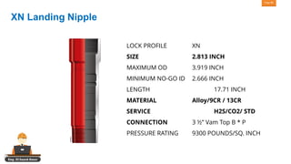 Landing nipples X & XN | PDF