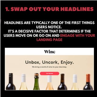 5 Unique Landing Page Testing Ideas | PDF