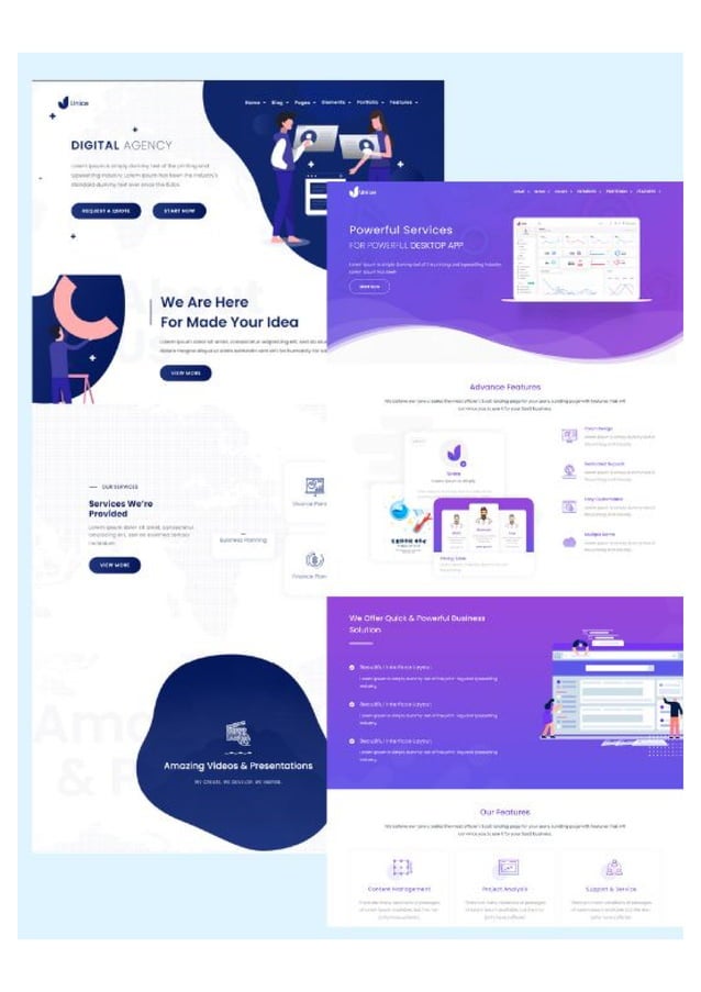 wordpress landing page design | PDF